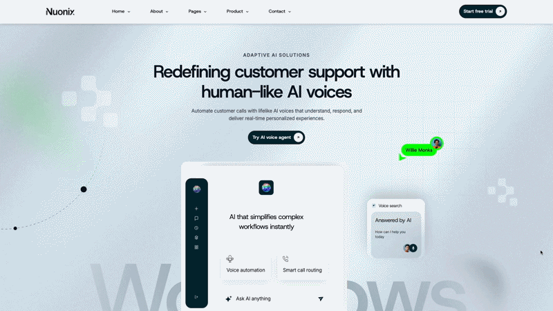 Best webflow templates for AI startups in 2026 | Radiant Templates